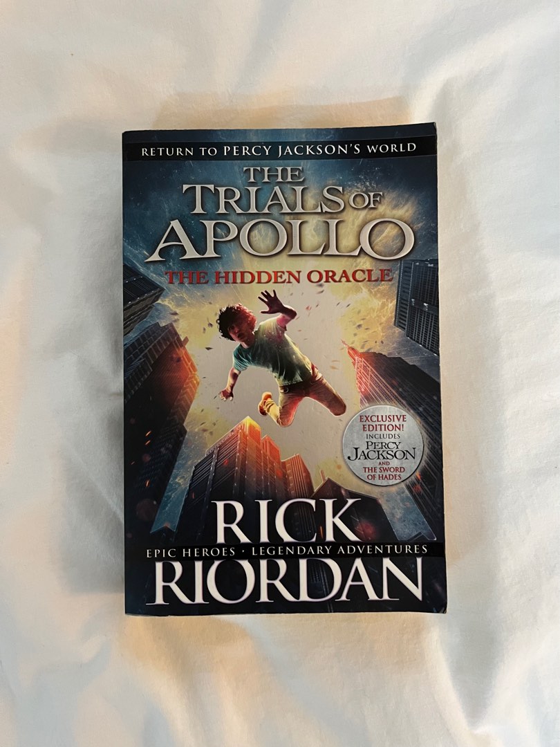 The Trials of Apollo: The Hidden Oracle (Percy Jackson), Hobbies & Toys ...