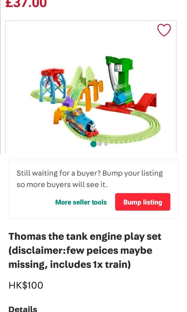 Thomas the tank engine (4 sets + extra tracks) see individual images ...
