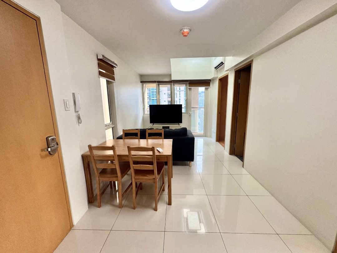 TIMES SQUARE WEST, BGC: 2BR For Rent, 55 sqm, Fully Furnished, with ...