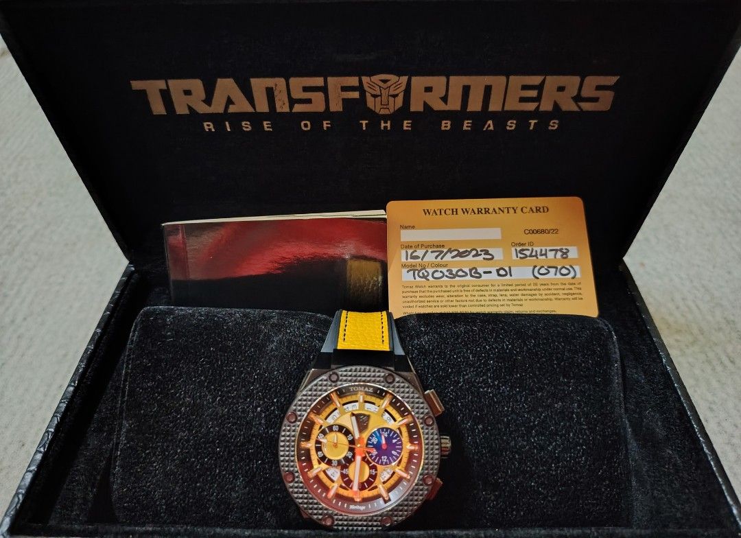 Tomaz Transformers Limited Edition, Men's Fashion, Watches & Accessories, Watches on Carousell
