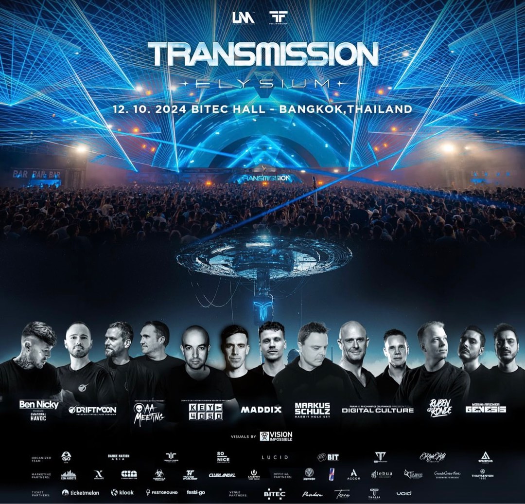 TRANSMISSION BANGKOK, Tickets & Vouchers, Event Tickets on Carousell