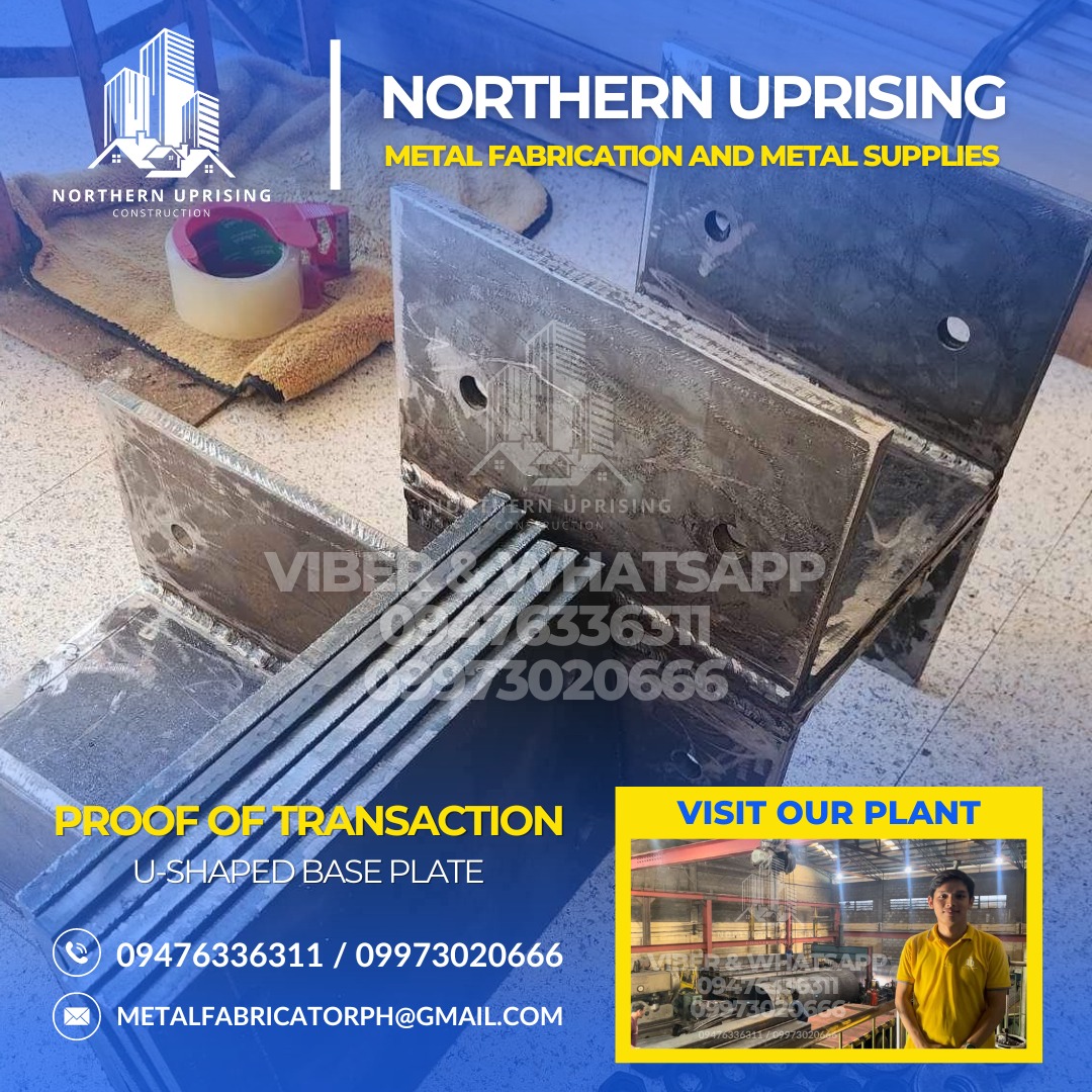 U Base Plate | Anchor Bolt | Angle Bar | Base Plate | Metal Fabrication ...