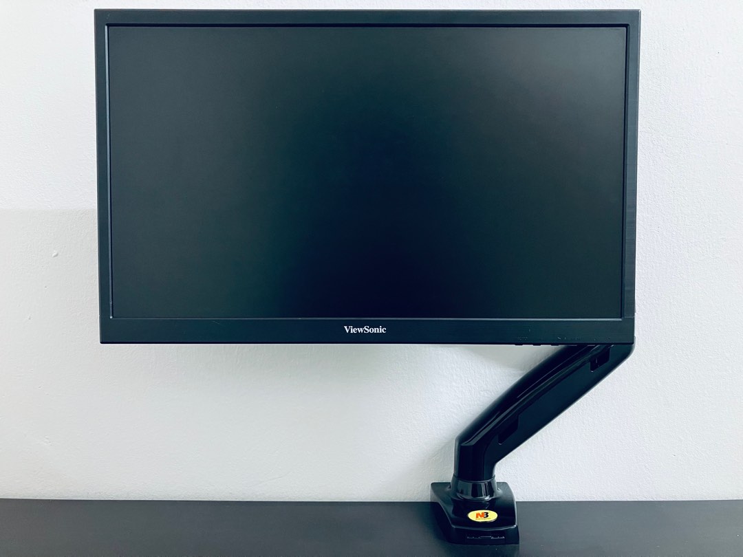 ViewSonic VA2261h 22" Inch VA Monitor + North Bayou F80 Monitor Arm ...