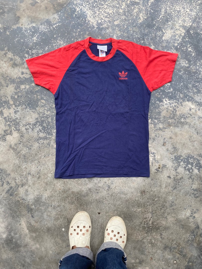Vintage adidas raglan, Men's Fashion, Tops & Sets, Tshirts & Polo ...