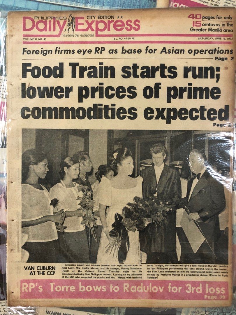 Vintage Assorted Filipiniana Post Martial Law Era Newspapers ...