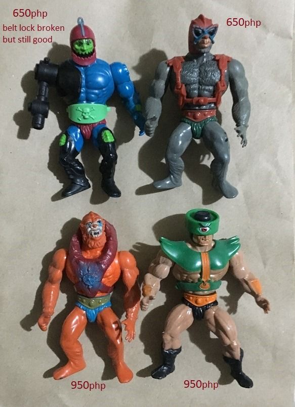 Vintage beastman of Heman Skeletor MOTU master of the universe Mattel ...