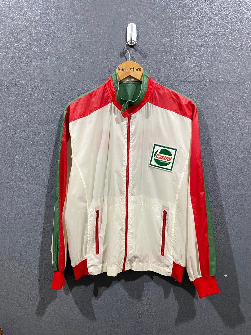 Vintage Castrol Motorsport Windbreaker Jacket, Men's Fashion, Coats ...