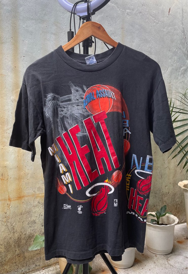 Vintage Miami Heat, Men's Fashion, Tops & Sets, Tshirts & Polo Shirts ...