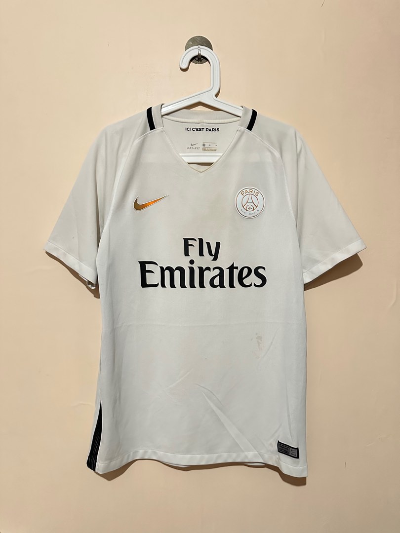 Vintage Nike PSG 2016 Away Rare Football Shirt Soccer Jersey Blokecore Fit, Men's Fashion ...