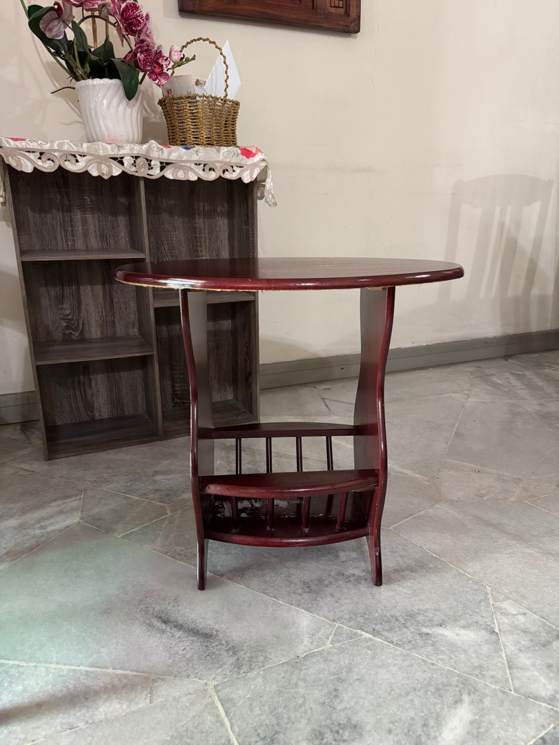 Vintage Small Coffee Table, Furniture & Home Living, Furniture, Tables ...