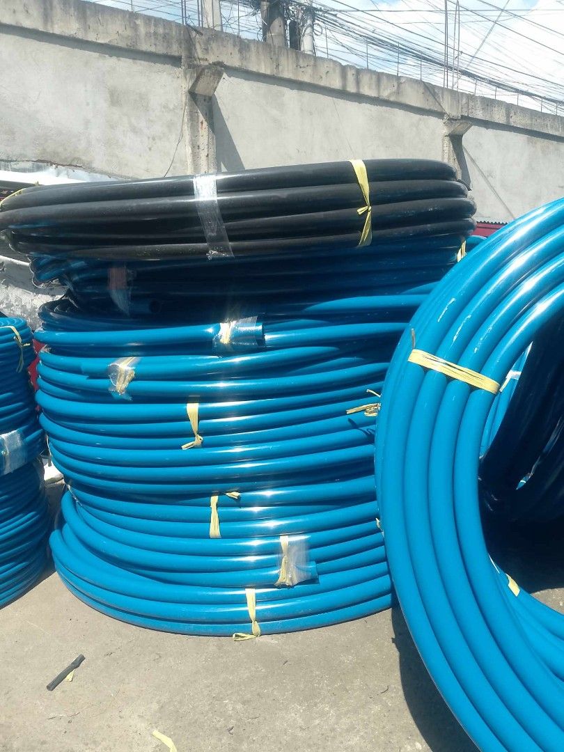 Water lines. Hdpe pipes and fittings. Agricultural irrigation. Telecom ...