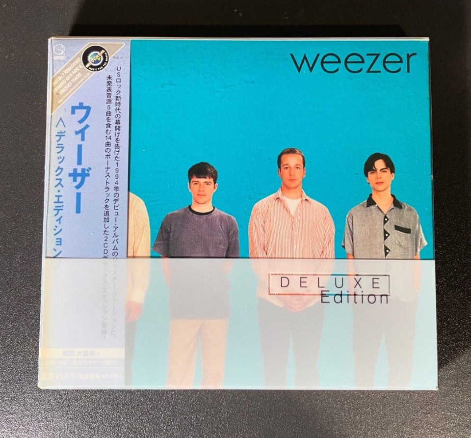 Weezer DELUXE CD - Blue Album, USA VERSION, Hobbies & Toys, Music ...