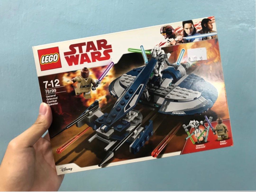 WTS Lego Star Wars 75199 General Grievous's Combat Speeder, Hobbies ...