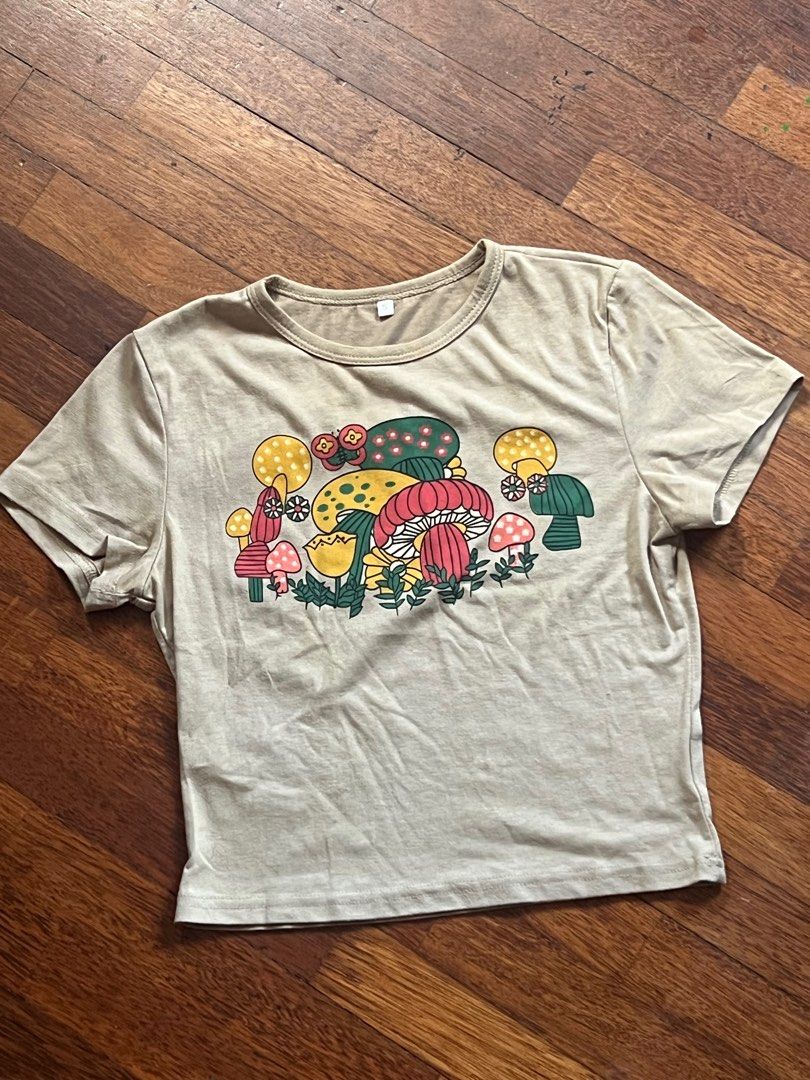 Y2K Brown Baby Tea, Women's Fashion, Tops, Other Tops on Carousell