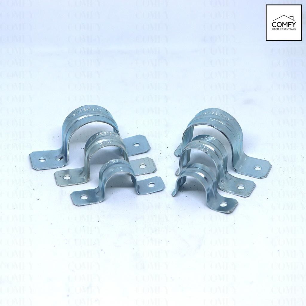 (10PCS/SET) HEAVY DUTY Metal Steel Clamp For EMT IMC RSC Conduit PVC ...