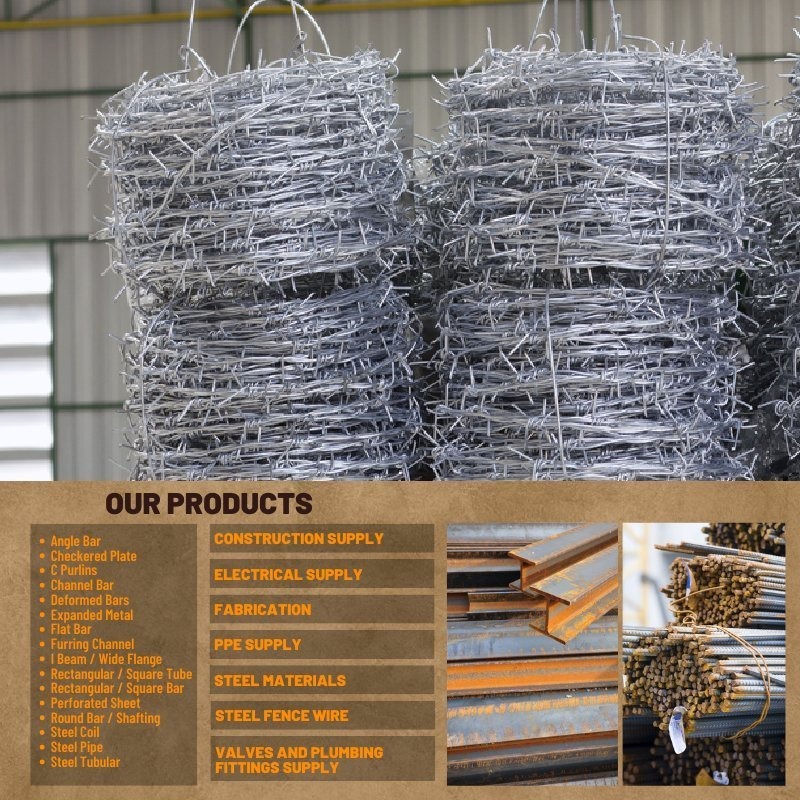 #12 2.7mmthk 2 strands Barbed Wire / Cyclone Wire / Gabion Wire ...
