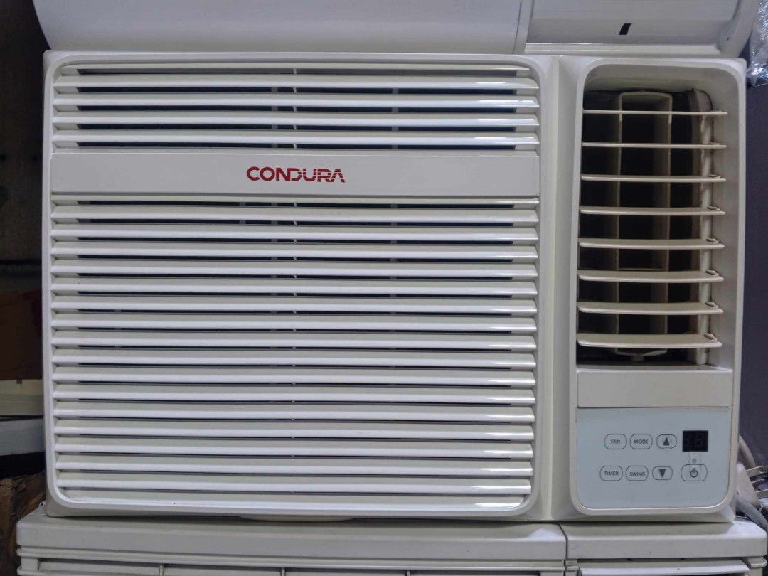 1.5HP CONDURA WITH REMOTE WENDOW TYPE, TV & Home Appliances, Air ...