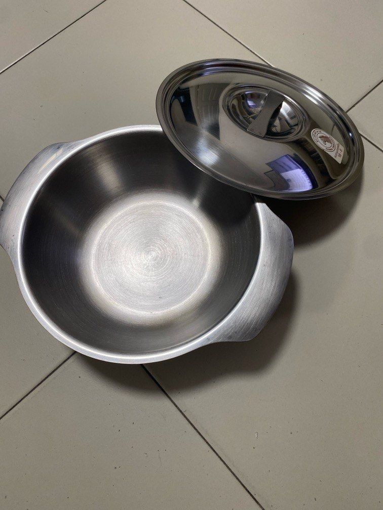 1.8cm Zebra brand stainless steel cooking pot, Furniture & Home Living ...