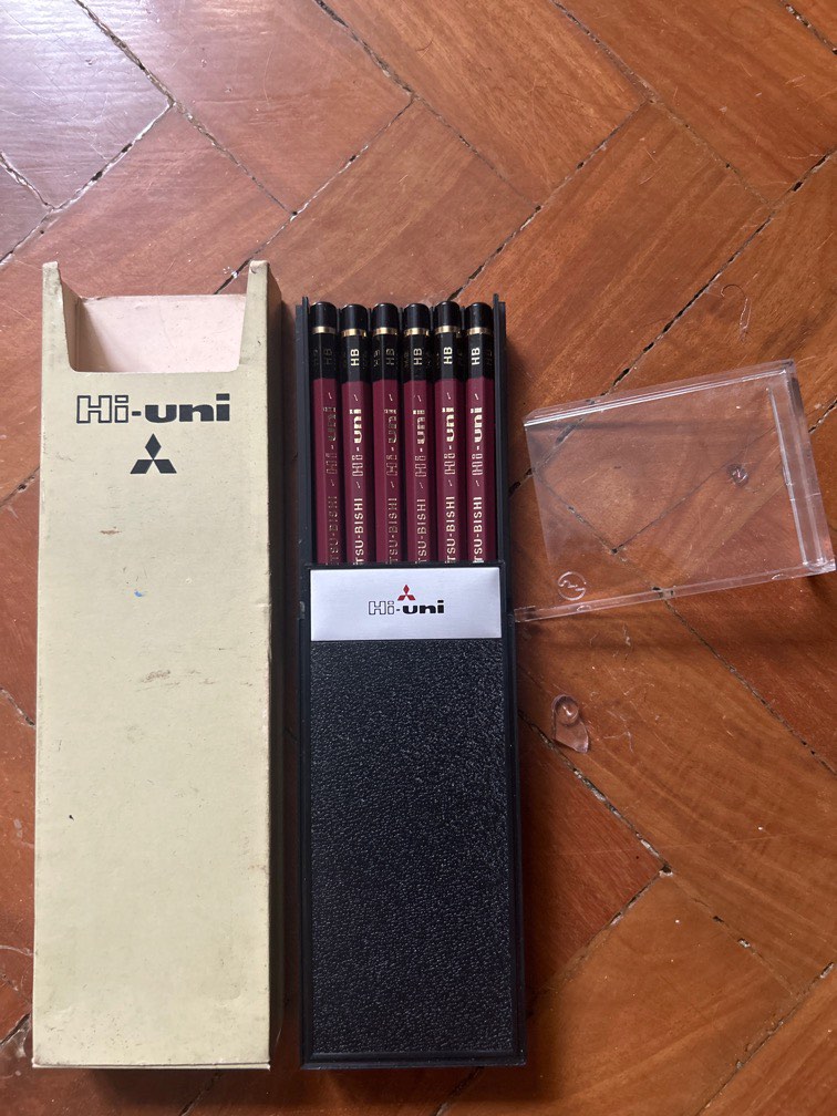 1Dozen Mitsubishi Hi-Uni HB Shade Drawing Pencil, Hobbies & Toys, Stationary & Craft, Craft ...
