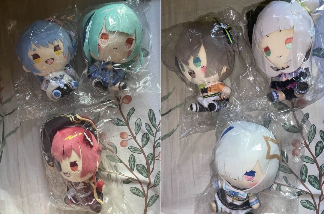 [$60-100] Hololive x Don Quijote Donki Limited Edition Mochi Dolls ...