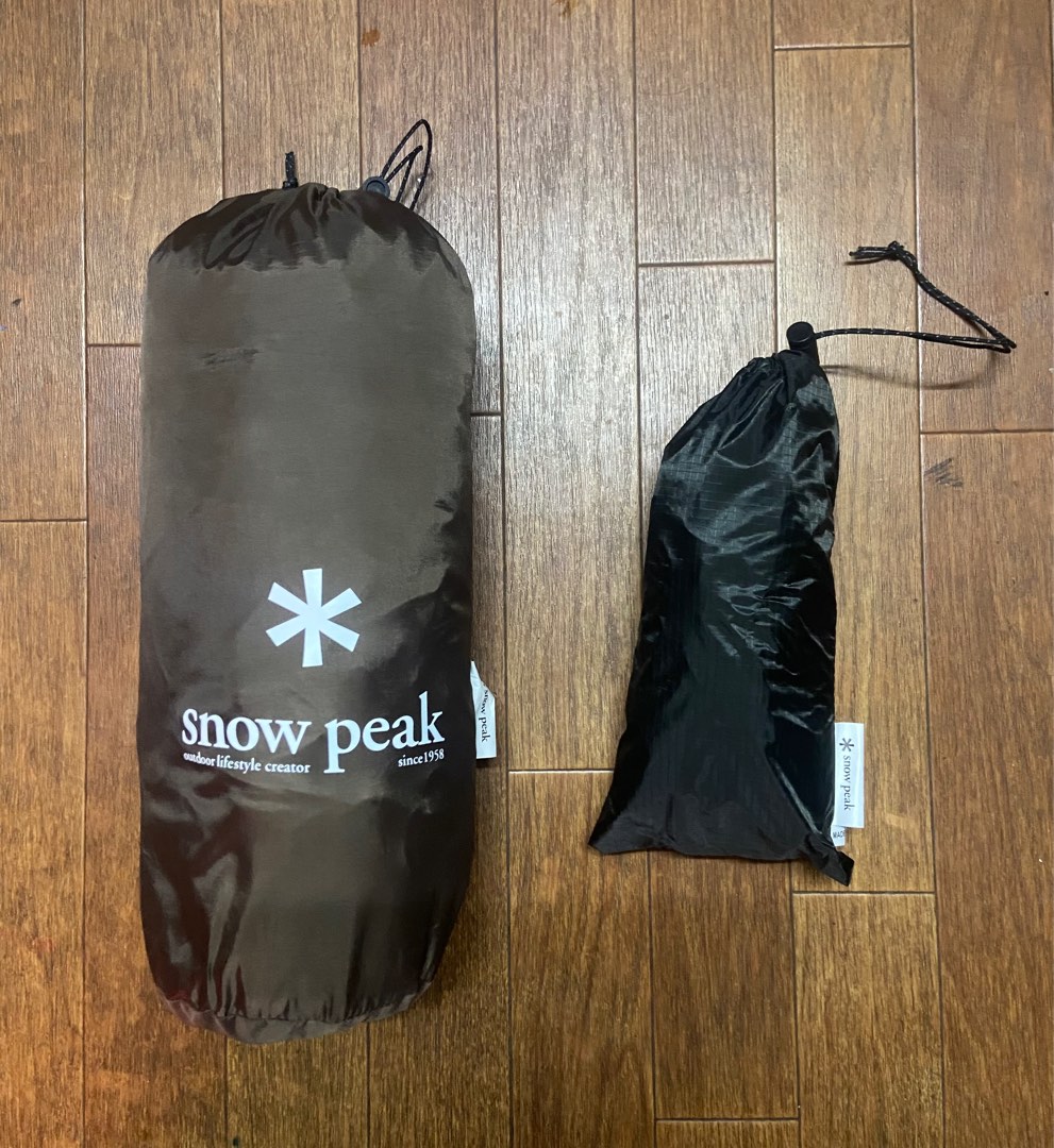 95%New Snow peak Lago 1 ivory 1人營 連原裝地席 with Ground sheet, 運動產品, 行山及露營 ...