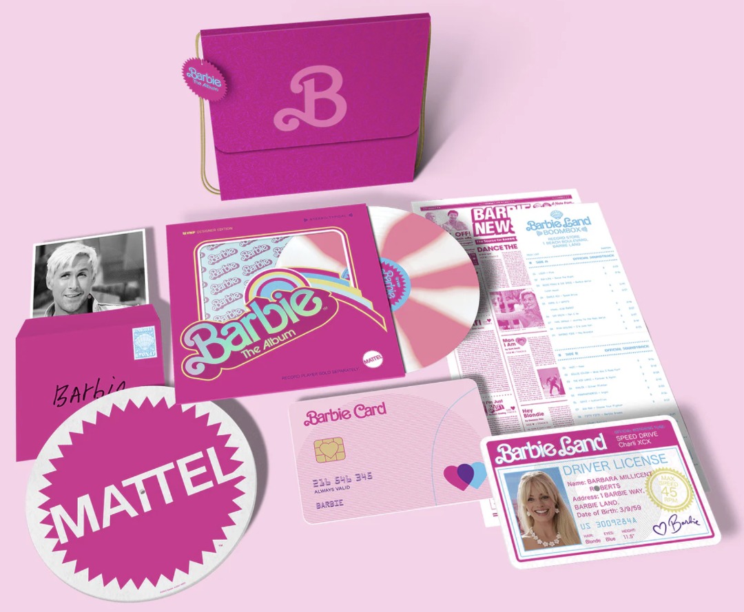 現貨 芭比 Barbie The Album - VMP Designer Edition LP Box Set 黑膠 唱片 彩膠, 興趣及 ...