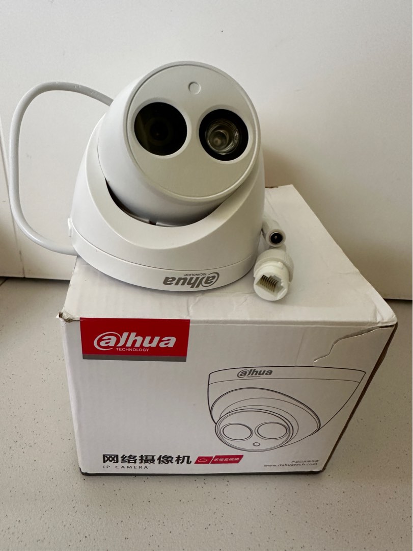 全新 大華 DAHUA CCTV POE 閉路電視鏡頭cam, 傢俬＆家居, 保安及門鎖 , 保安系統及閉路電視 - Carousell