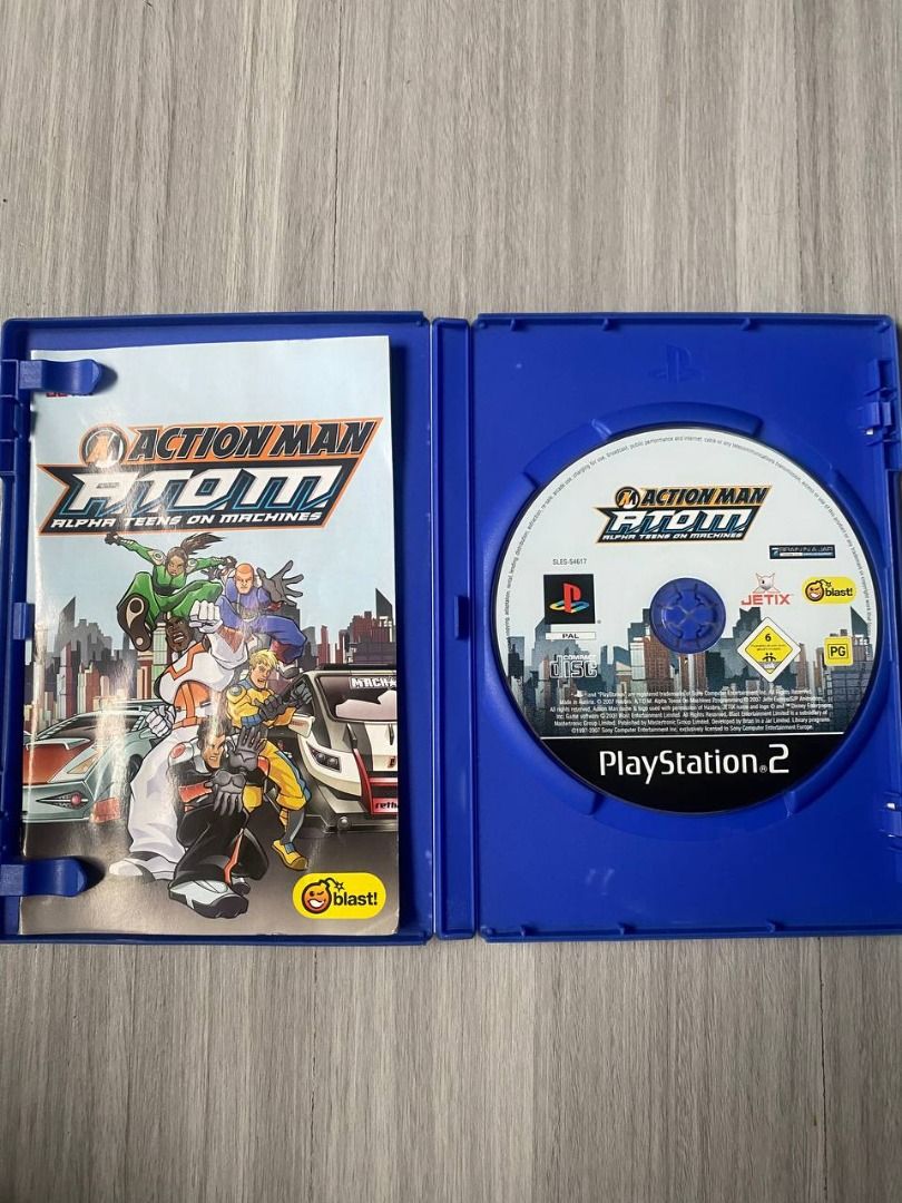 Action Man ATOM: Alpha Teens on Machines (PlayStation 2, 2007), Video ...
