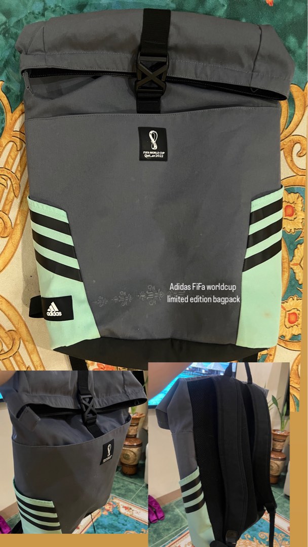 Adidas FIFA qatar backpack, Men's Fashion, Bags, Backpacks on Carousell