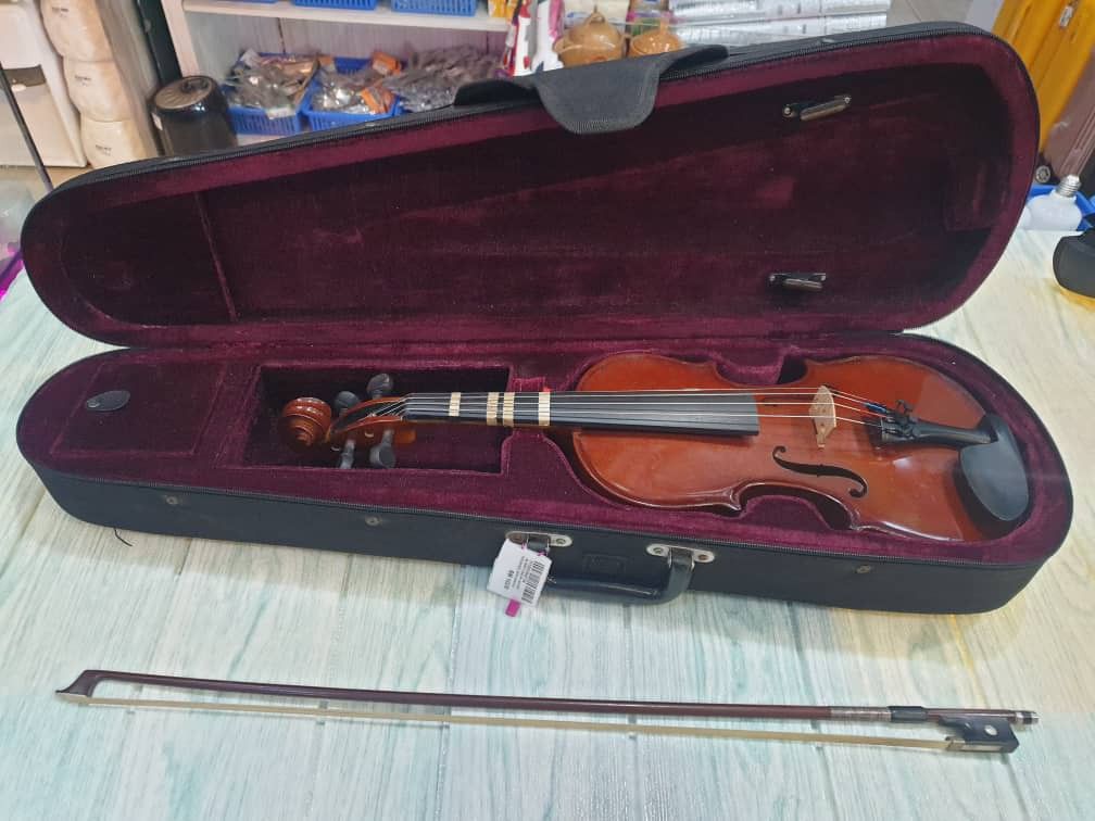 Alferd Sting By Hofner Violin Size 3/4 With Case & Bow, Hobbies & Toys ...