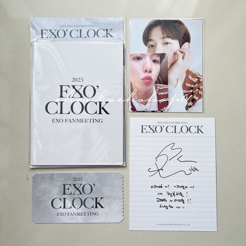 BAEKHYUN AR TICKET EXO 11th ANNIVERSARY MD, Hobbies & Toys, Collectibles & Memorabilia, K-Wave ...