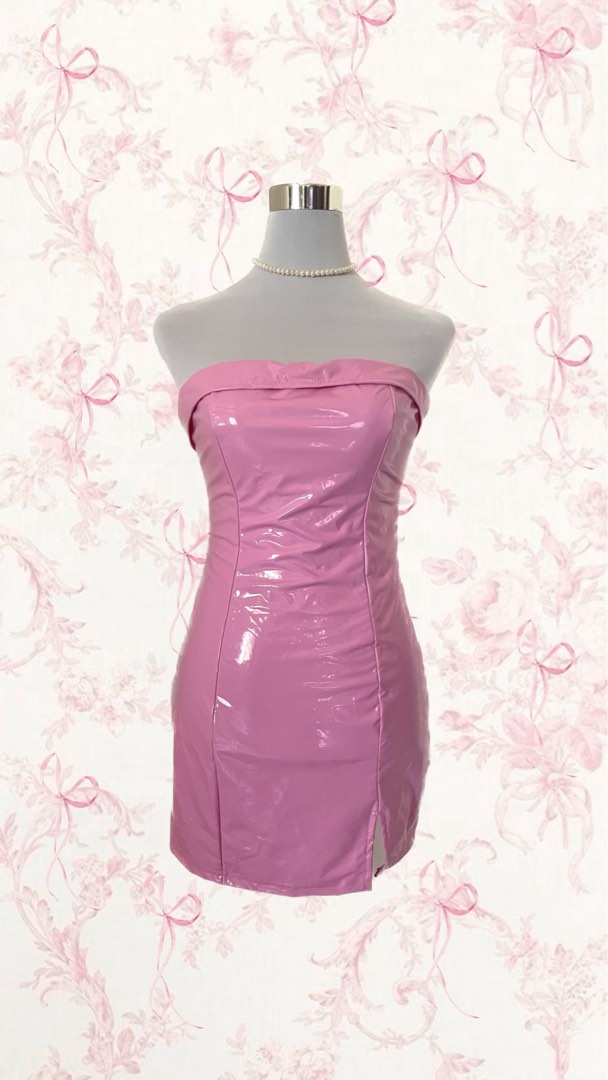 Barbie Tube Body-con Dress, Women's Fashion, Dresses & Sets, Dresses on ...