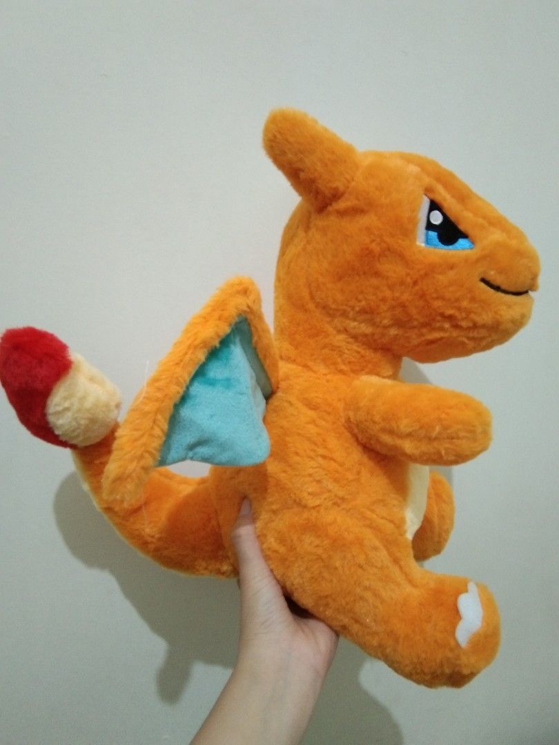 Big Cute Kawaii Pokemon Chibi Charizard Baby Fire Flame Dragon Plush ...