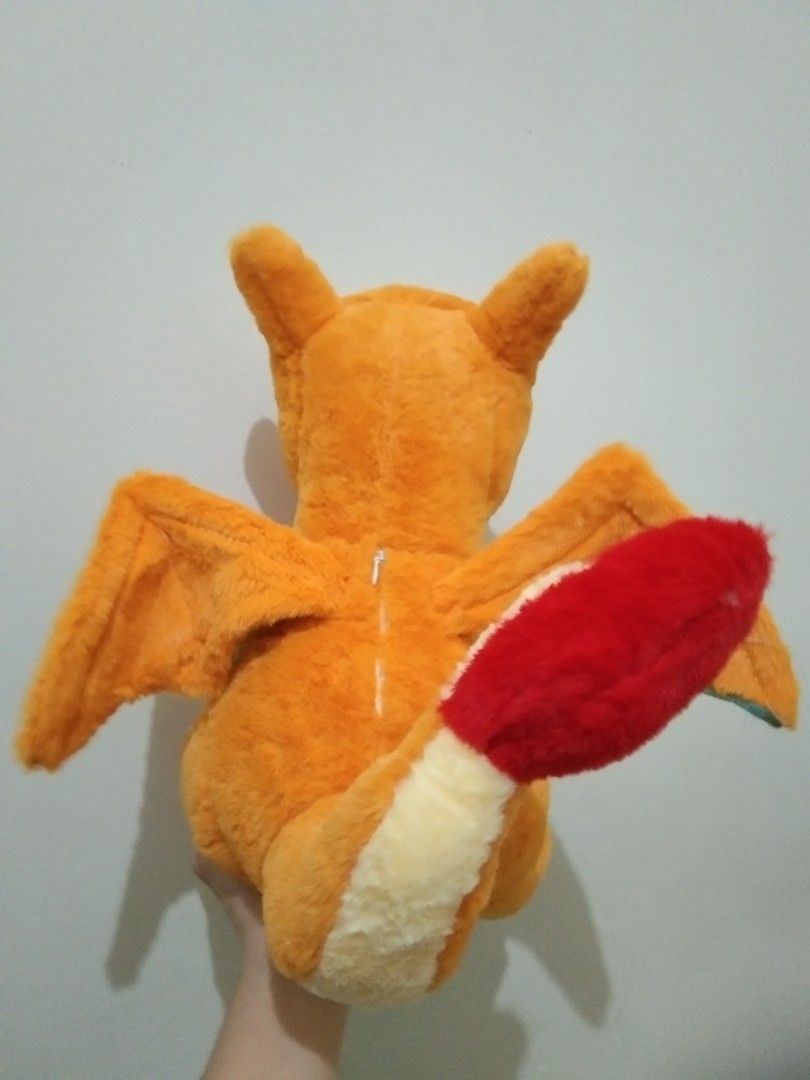 Big Cute Kawaii Pokemon Chibi Charizard Baby Fire Flame Dragon Plush ...