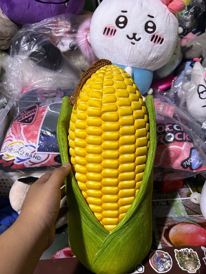 Big Real Life Corn Plush, Hobbies & Toys, Toys & Games on Carousell