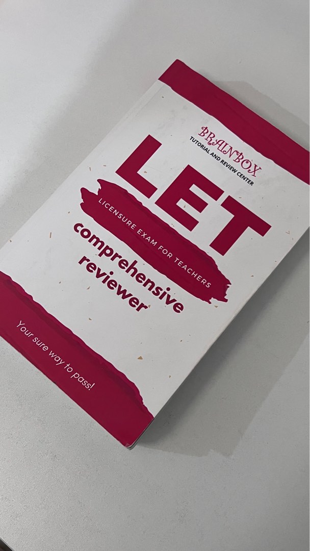 Brainbox LET Comprehensive Reviewer, Hobbies & Toys, Books & Magazines ...