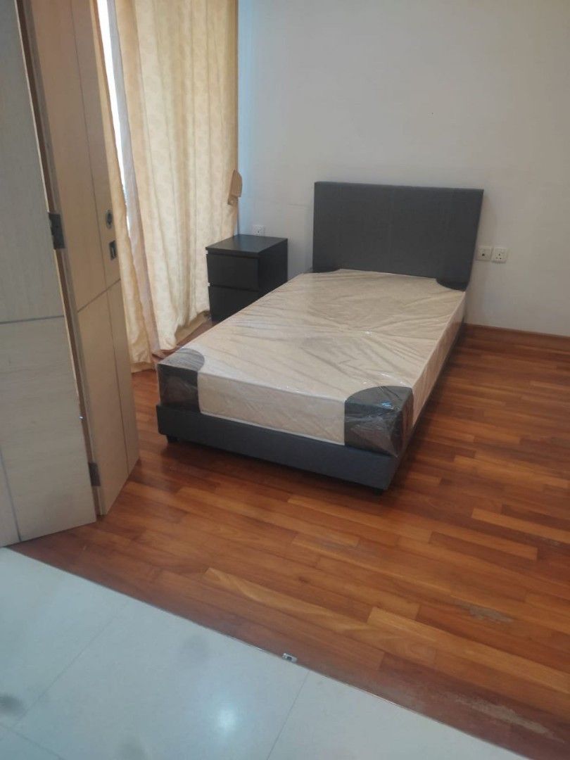 Brand New Single Divan Bed Frame with 8" Spring Mattress @$250 ⭐ Free ...