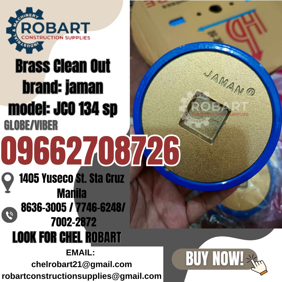 BRASS CLEAN OUT, Commercial & Industrial, Construction Tools ...