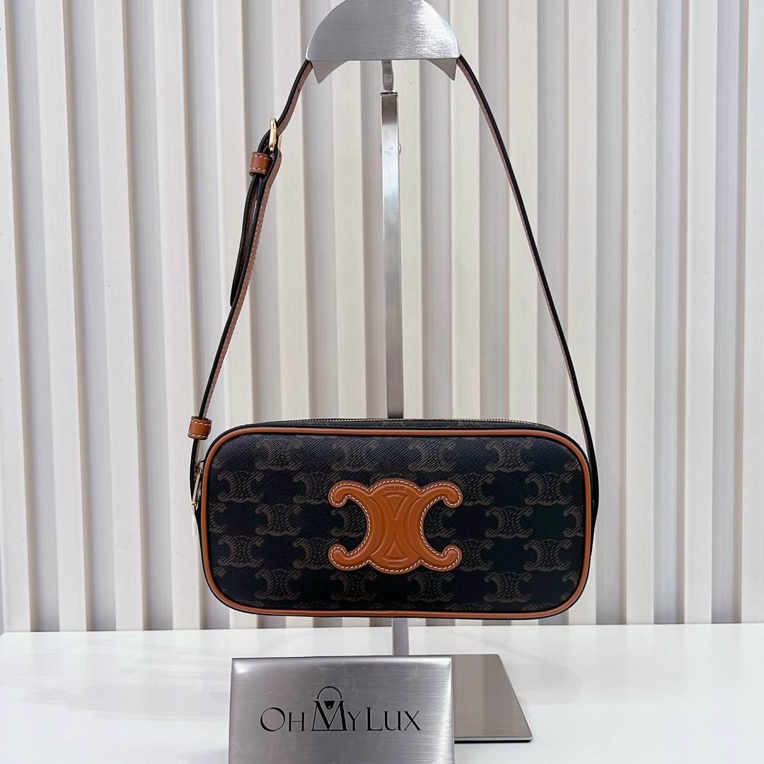 Celine Triomphe Mini Camera Bag, Luxury, Bags & Wallets on Carousell