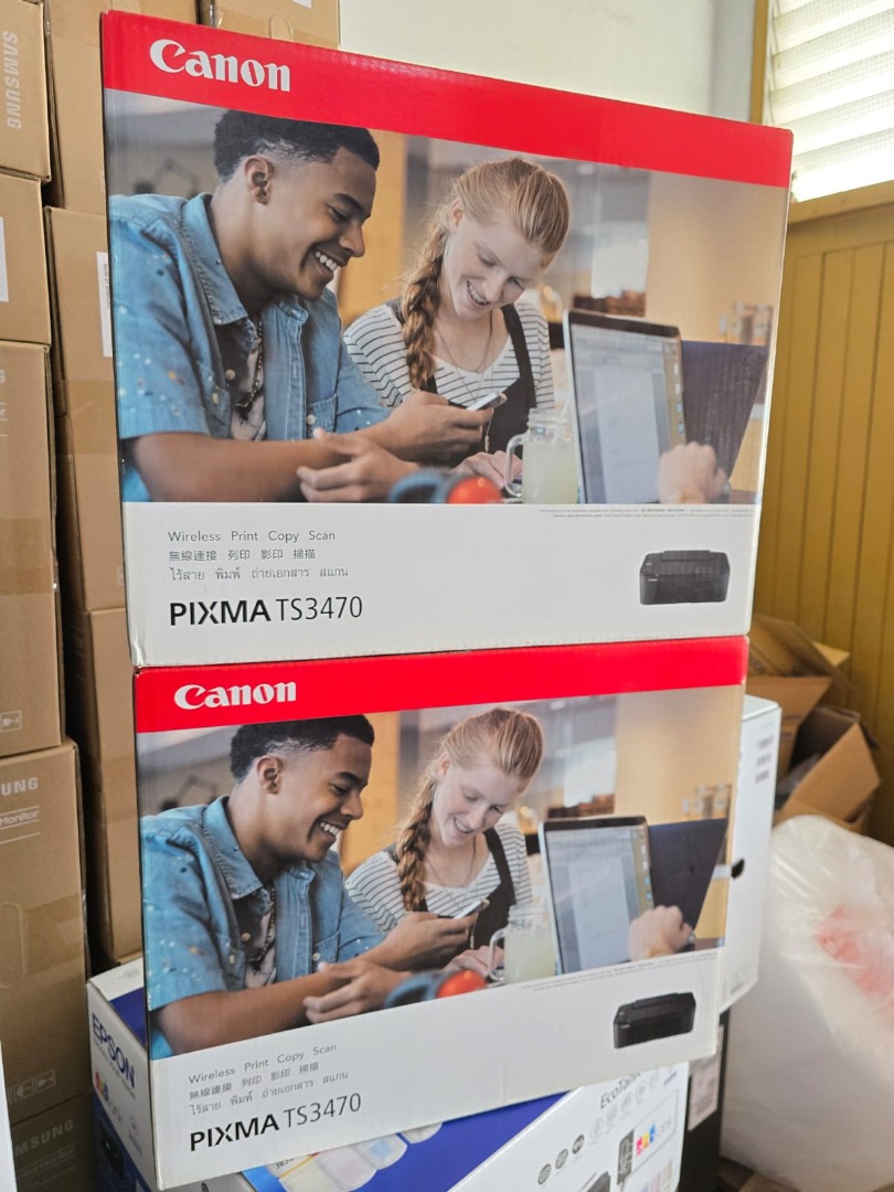 CLEARANCE Last 2 Unit Canon PIXMA TS3470 | Compact Wireless All-In-One ...