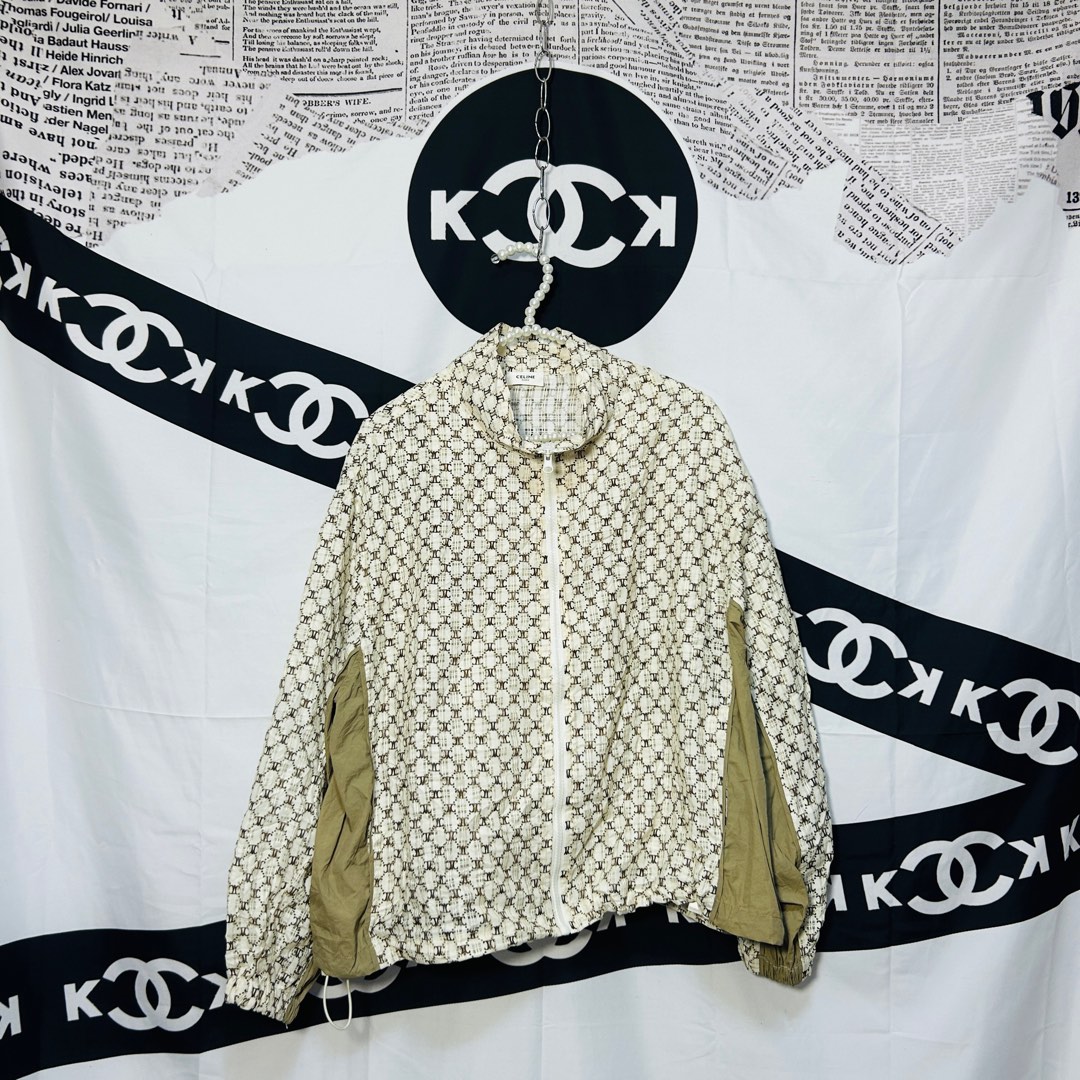 CLN monogram windbreaker jacket, Luxury, Apparel on Carousell
