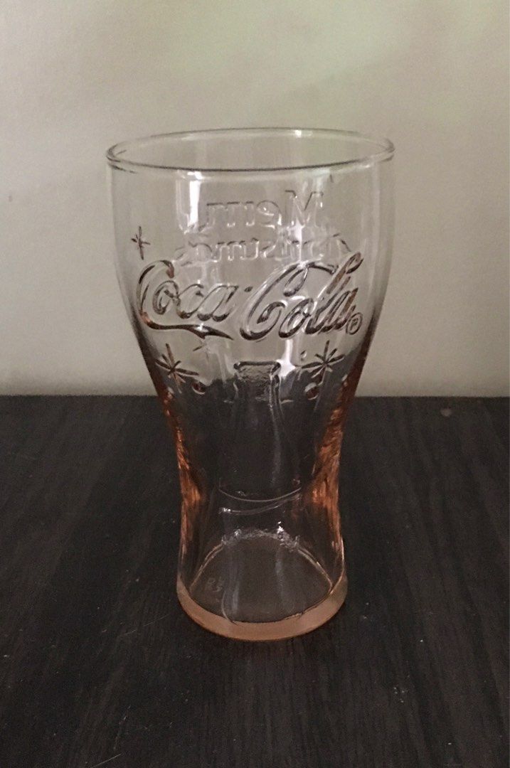 Coca-Cola Merry Christmas ARC Glass, Looking For on Carousell