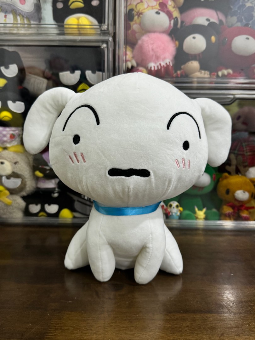 Crayon Shin Chan Shiro Plush, Hobbies & Toys, Toys & Games on Carousell