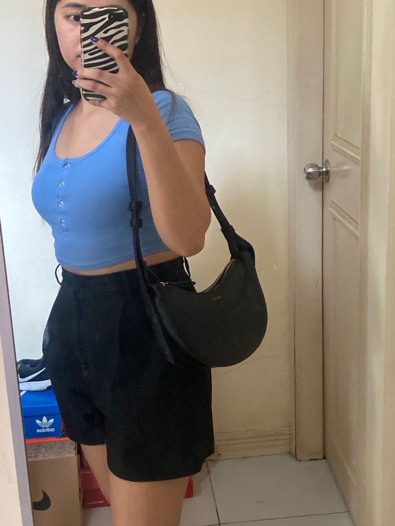 Polene Cross body moon bag, Women's Fashion, Bags & Wallets, Cross-body ...