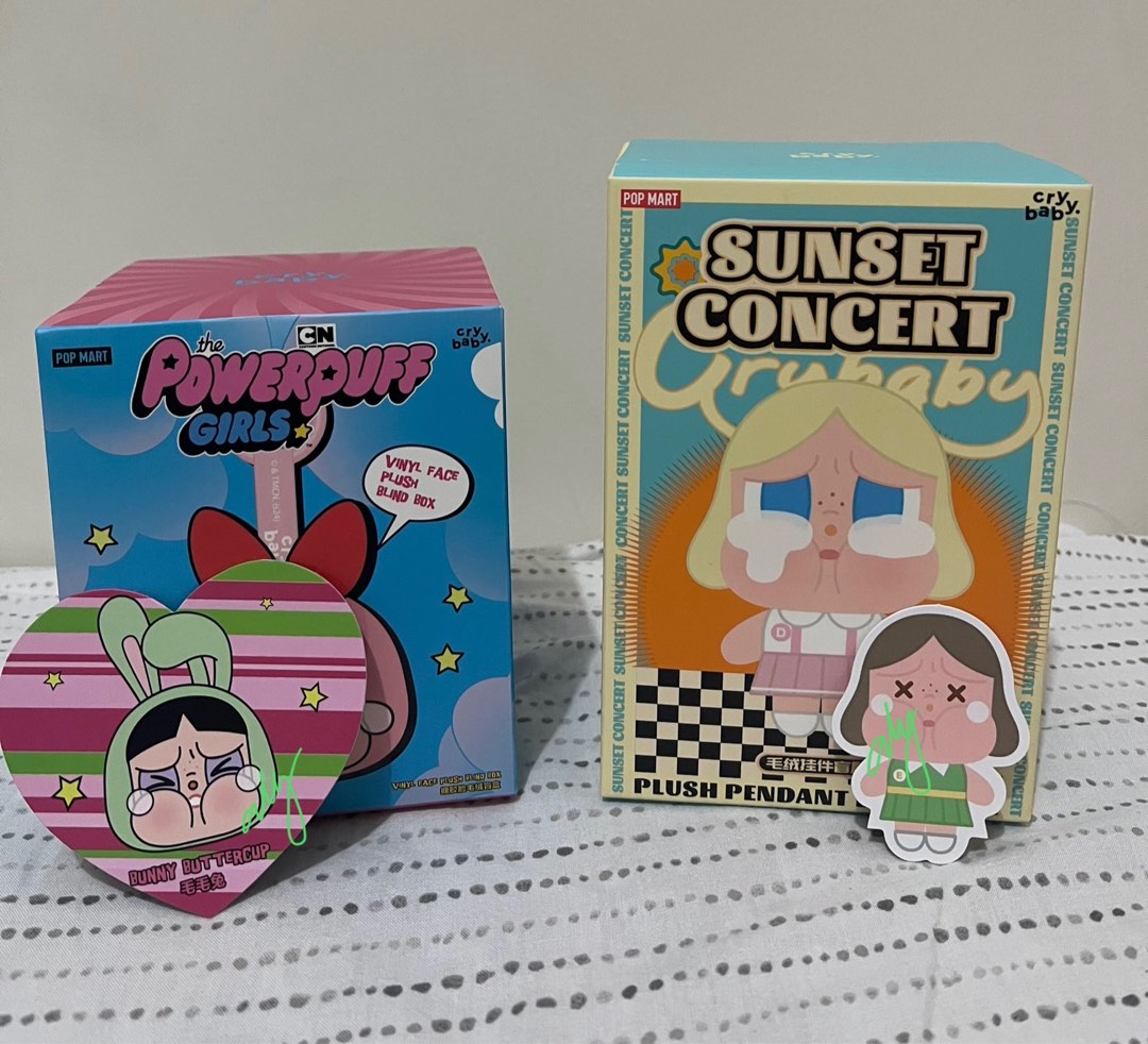 Crybaby Sunset and Crybaby PPG, Hobbies & Toys, Memorabilia ...