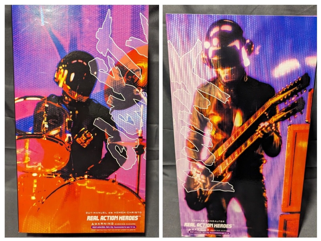 Daft Punk Human After All HAA ALIVE MEDICOM Toys Japan 1/6 RAH Real ...