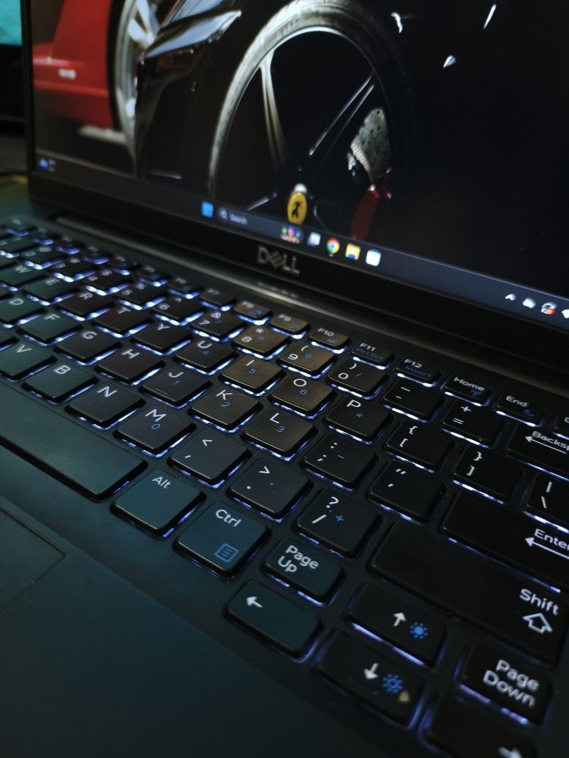 DELL Backlight Keyboard - Core i5 7thGen with 16gb ram and 256gb ssd 13 ...