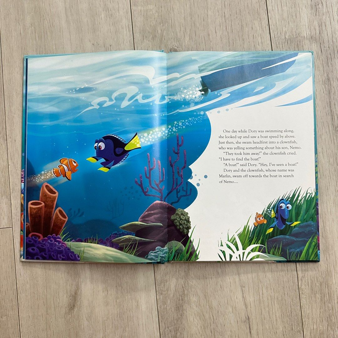 Disney Pixar Story Book - Finding Dory, Hobbies & Toys, Books ...