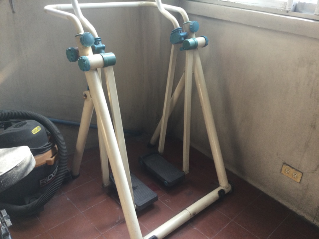Exercise stationary bicycle and stepper, Sports Equipment, Exercise ...