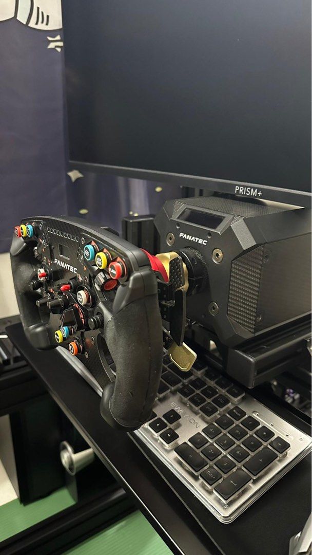 Fanatec DD2 + Fanatec ClubSport Formula V2.5 X + Fanatec Podium ...